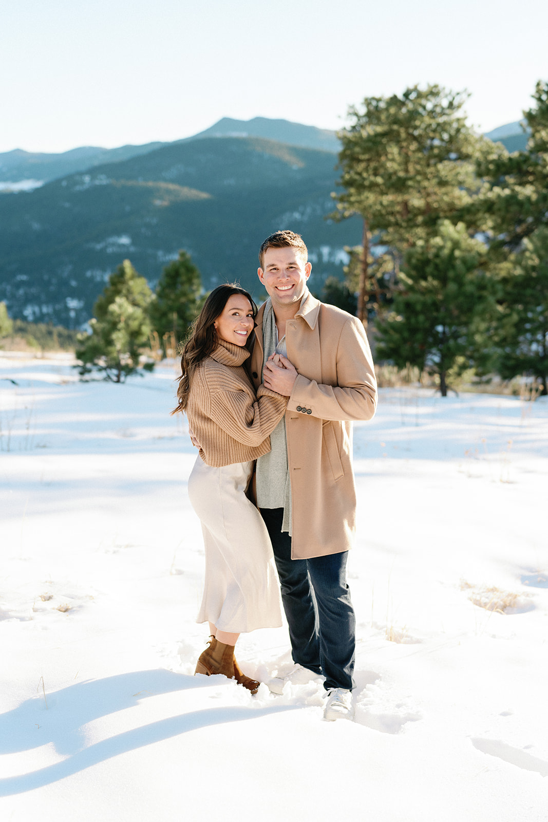 A Winter Engagement Session in Downtown Denver and the Front Range ...