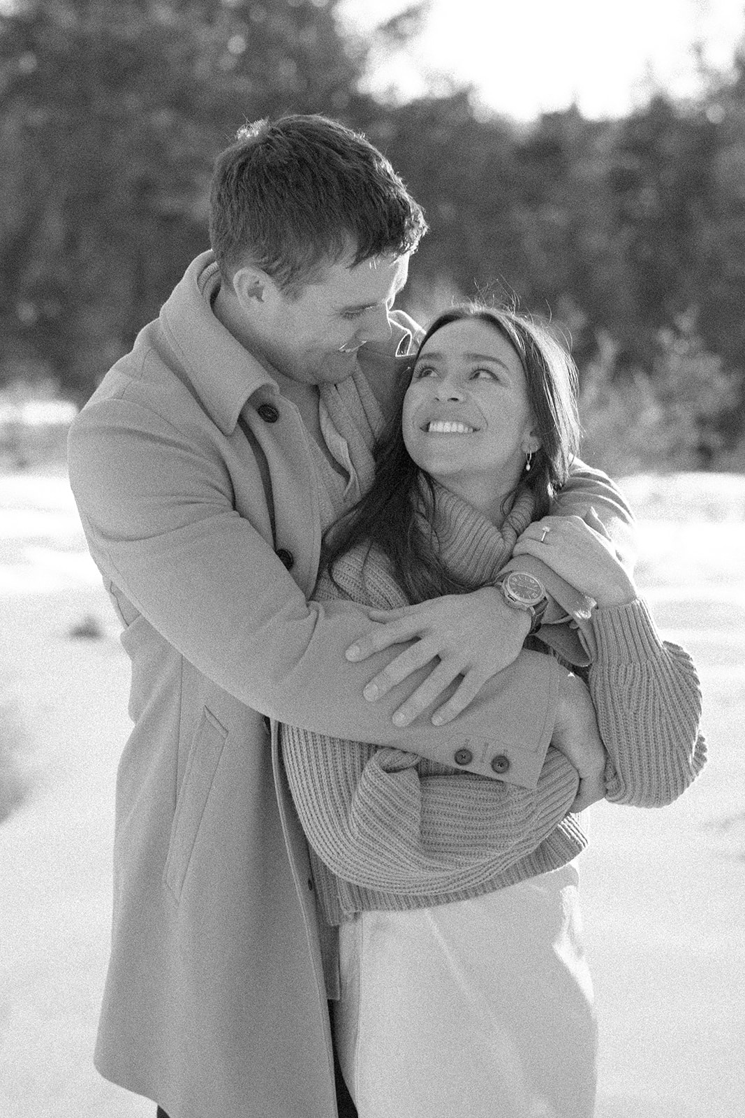 A Winter Engagement Session in Downtown Denver and the Front Range ...