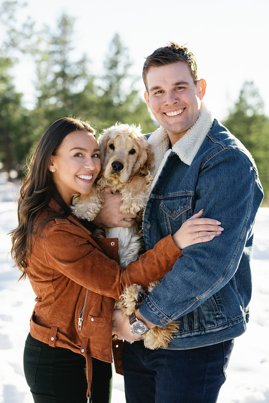 A Winter Engagement Session in Downtown Denver and the Front Range ...
